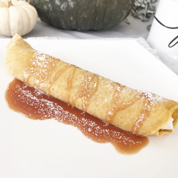 Pumpkin Crepes | Sugar Plum Sisters