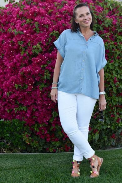 White Denim | Sugar Plum Sisters